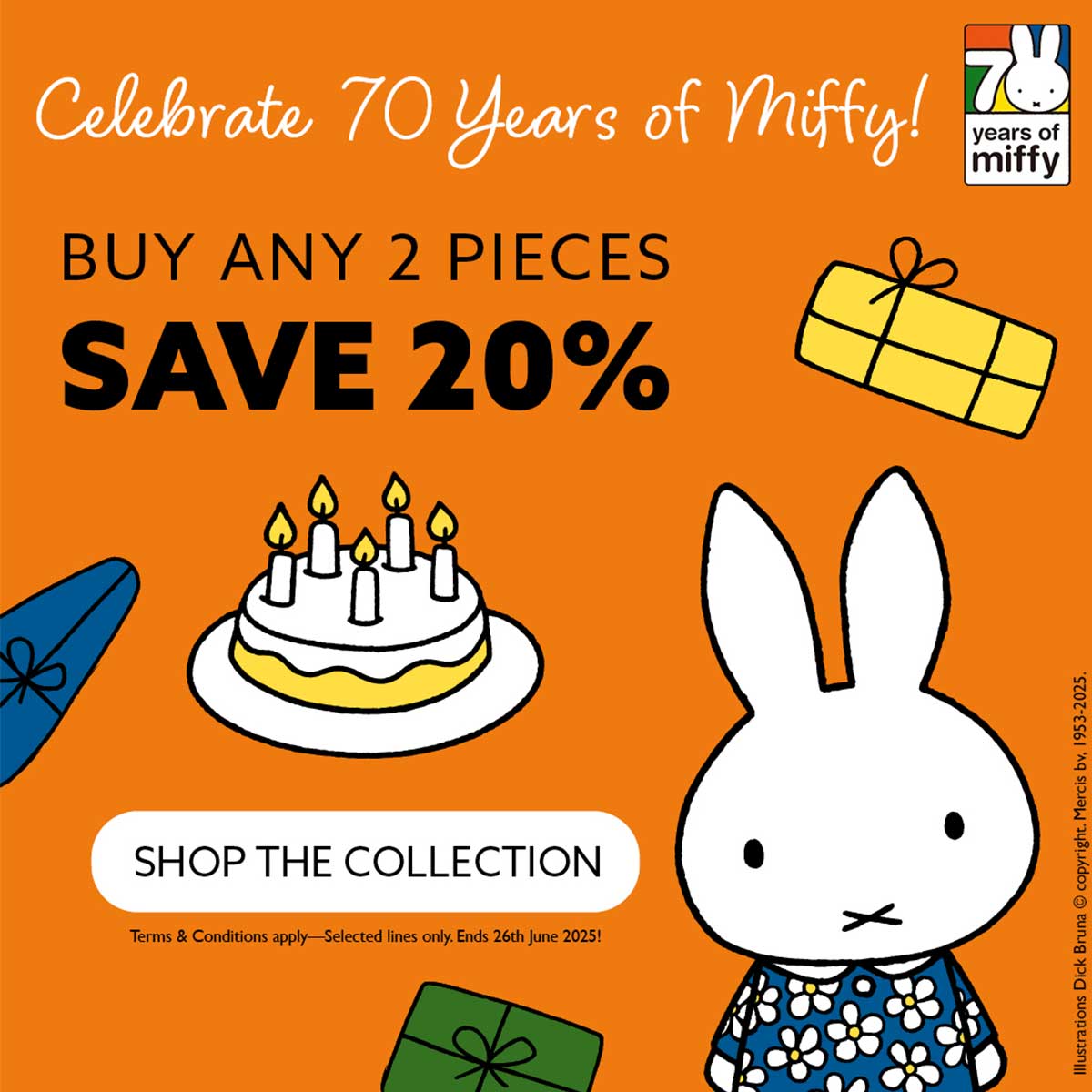 Miffy Jewellery – 70 Years | Buy 2 Save 20% | Licensed To Charm ...